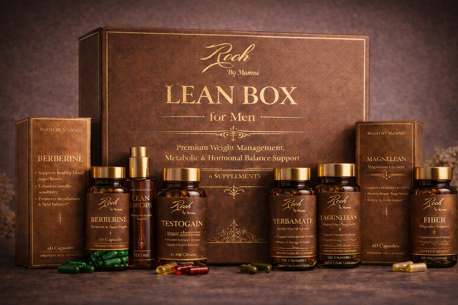 For Men - Lean Box + T Lean + Fiber – Rooh by Mannsi